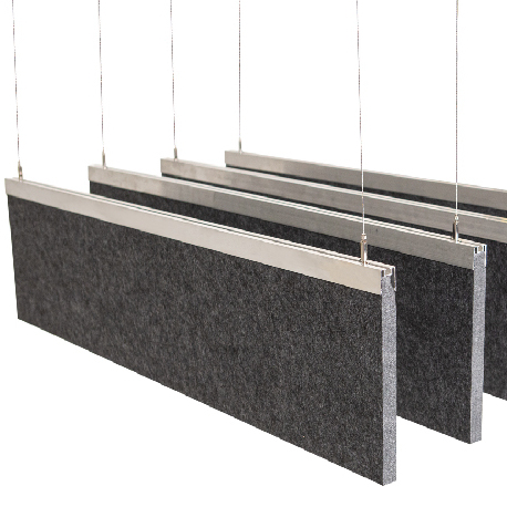 Sound Dampening PET Felt Acoustic Panels Hanging Polyester Acoustic ...