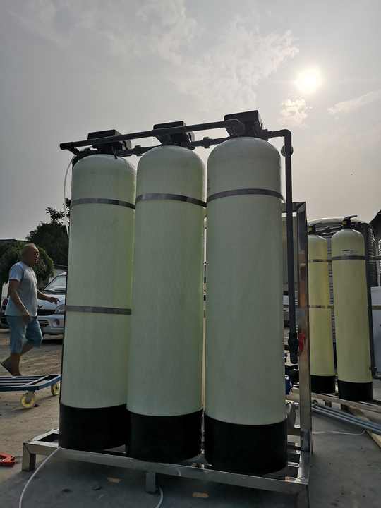 Manual/automatic FRP Tank Sand Filter Carbon Filter System