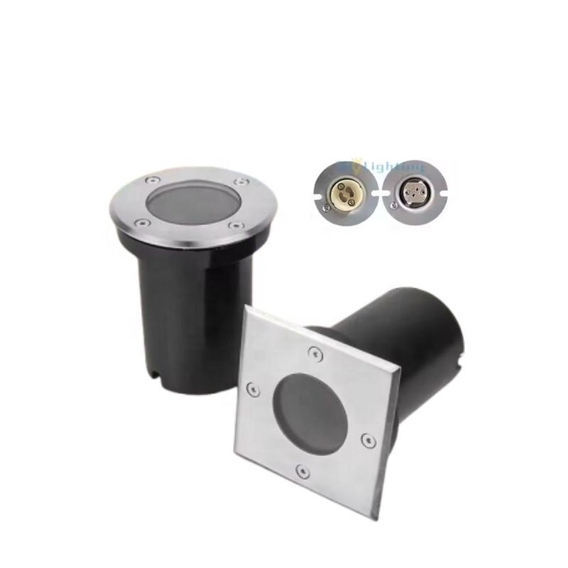 IP65 Rated GU10 MR16 LED Underground Light Square Shell Uplighter for ...