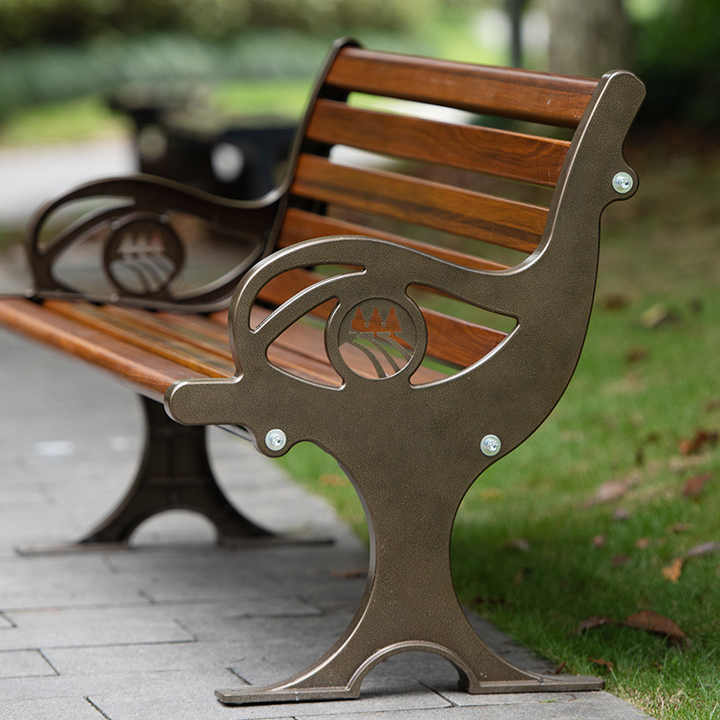 Factory Wholesales Garden Bench Metal Durable Patio Public Bench ...
