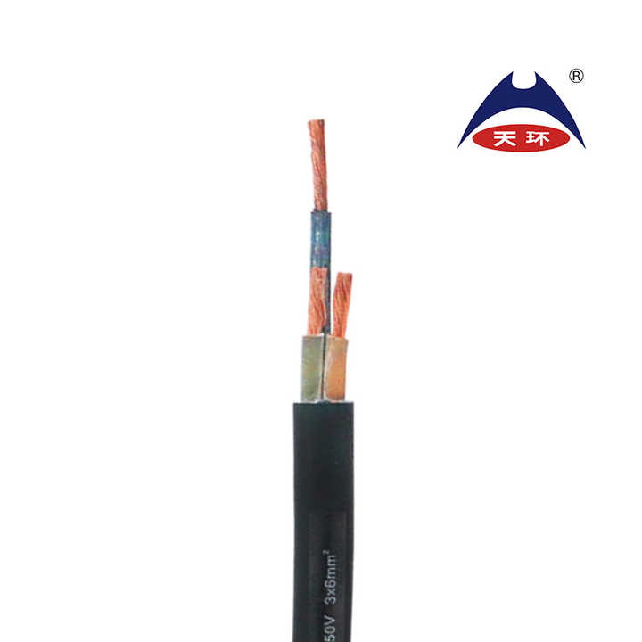 YC Industial Electric Cable with Copper Conductor Durable Rubber Sheath ...