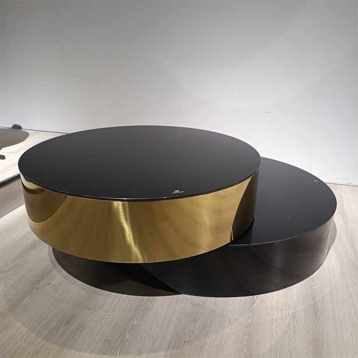 Foshan Factory Italian Lux 360° Swivel Tea Table Extendable Light ...