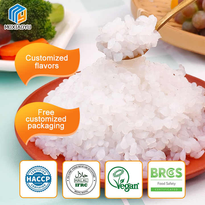 Moxiaoyu Diabetic Food Keto Friendly Customized Shirataki Rice Instant ...