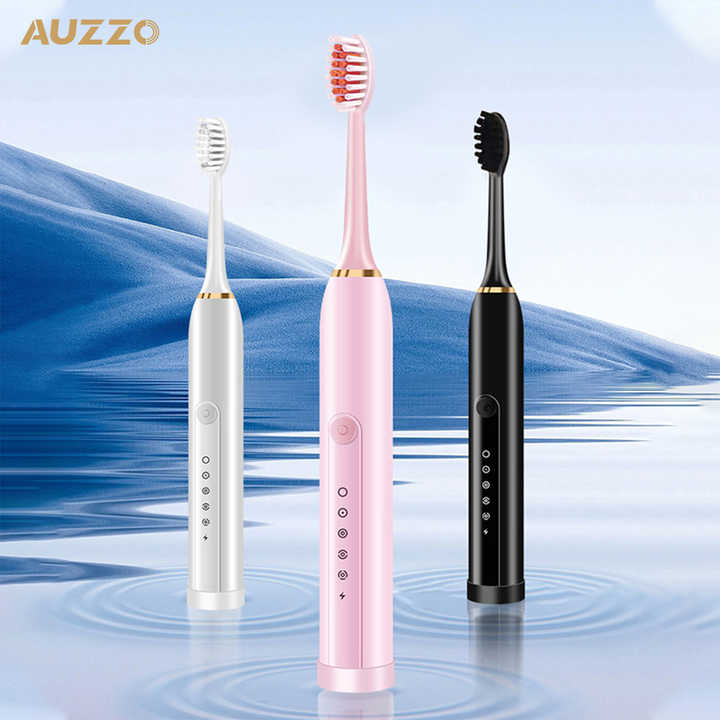 Usb Rechargeable Ultrasonic Electric Toothbrush - IPX7 Waterproof