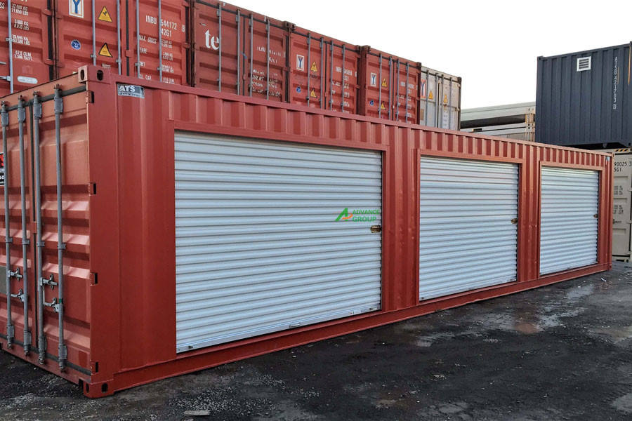 Self Storage Flexible Rolling Door Galvanized Steel Manual Industrial ...