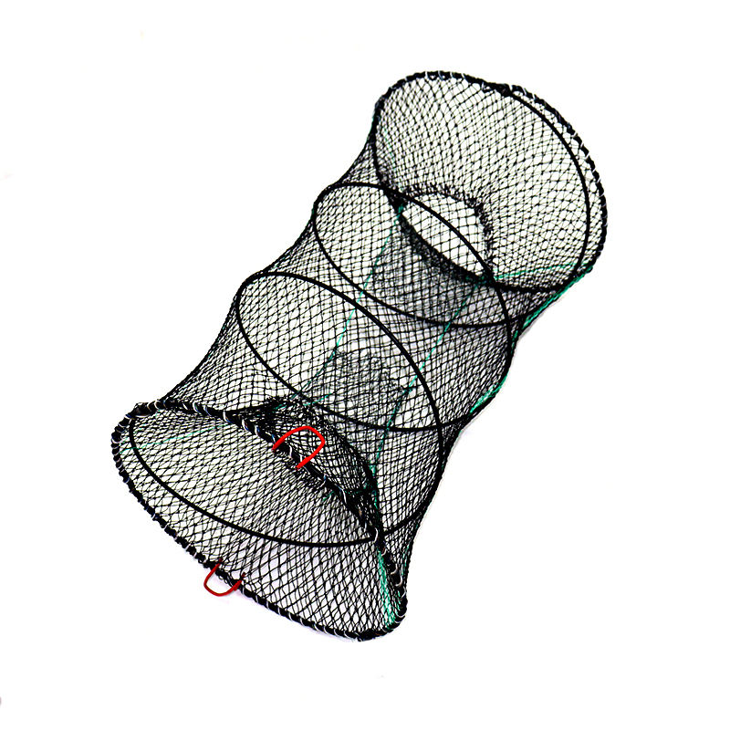 HDPE Aquaculture Trap Cylindrical Crab Pot with Square Umbrella Shape ...