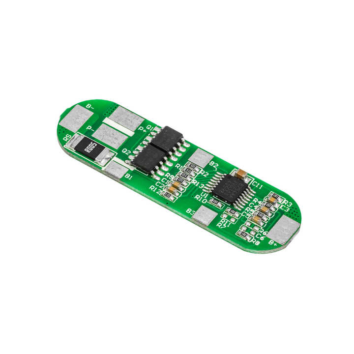Small Solar Charge Controller PCB - 18650 BMS 4S/3S