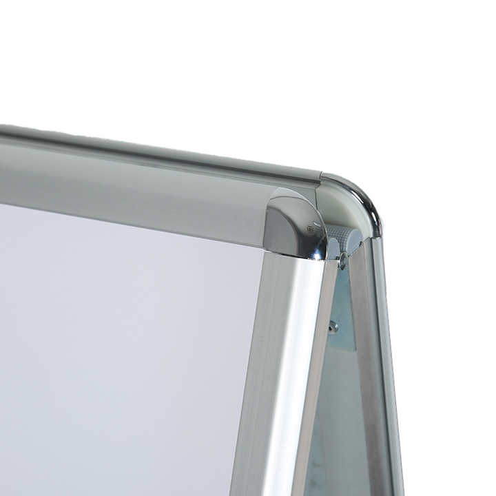 Aluminum 32mm Snap Sandwich Board Stop Sign Stand 24x36 Inch Sidewalk ...