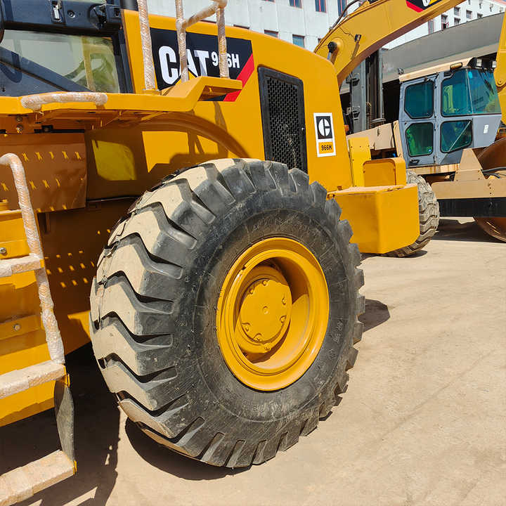Front Loader CAT 966h Diesel Engine Used Caterpillar 966H Wheel Loader ...