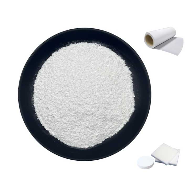 White High Gloss DF-161 General Plastics PTFE Suspension Powder Granules Molding Grade Plastic ...