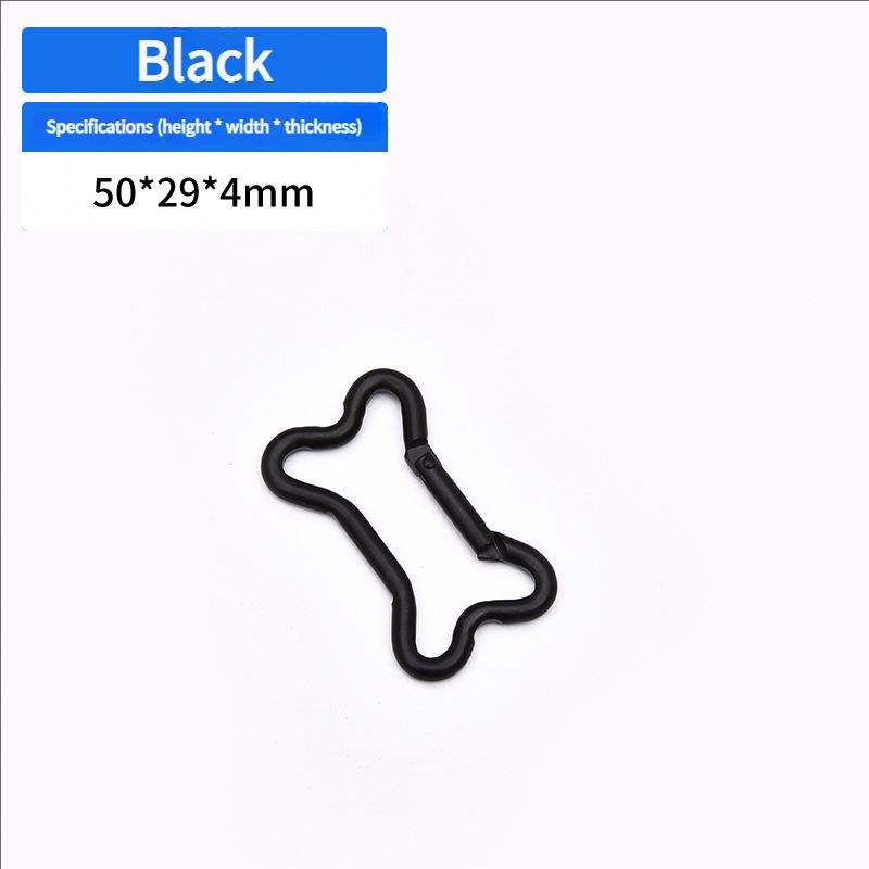 Bone Shaped Electrophoretic Color cat Pet Accessory Hanger Clothing ...