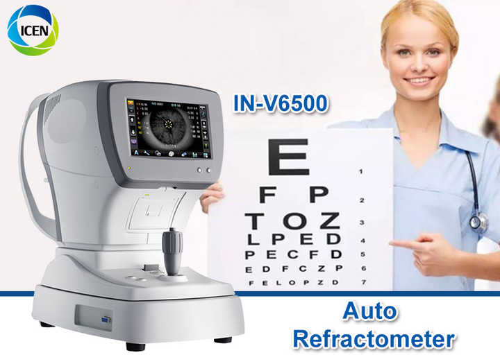 IN-V6500 China Optical Equipment Autorefractor Auto Refractometer With ...