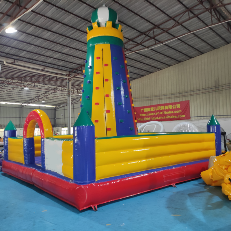 Professional Manufacturer Pvc Inflatable Kids Inflatable Rock Climbing ...