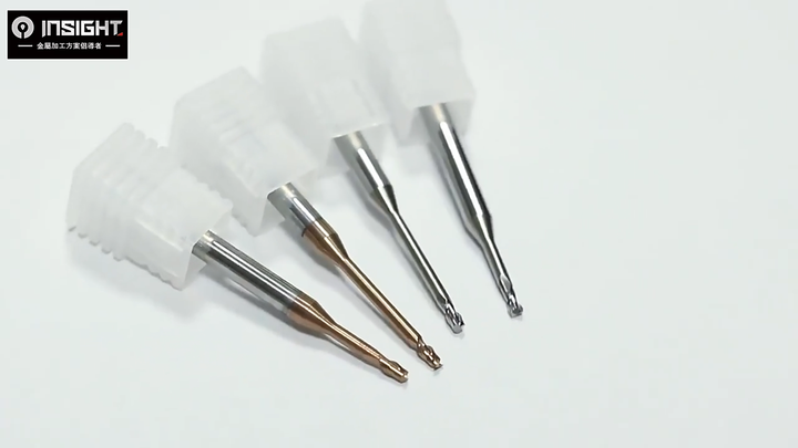 Nano Precision Coating Ultra-Fine Micro End Mill for Deep Cavity ...