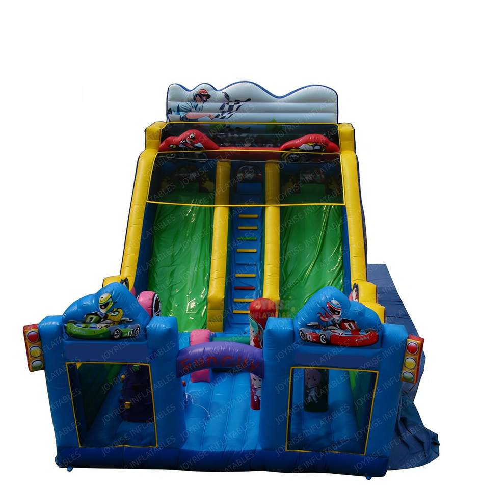 PVC Anime-Themed Inflatable Slide for Kids and Adults Commercial ...