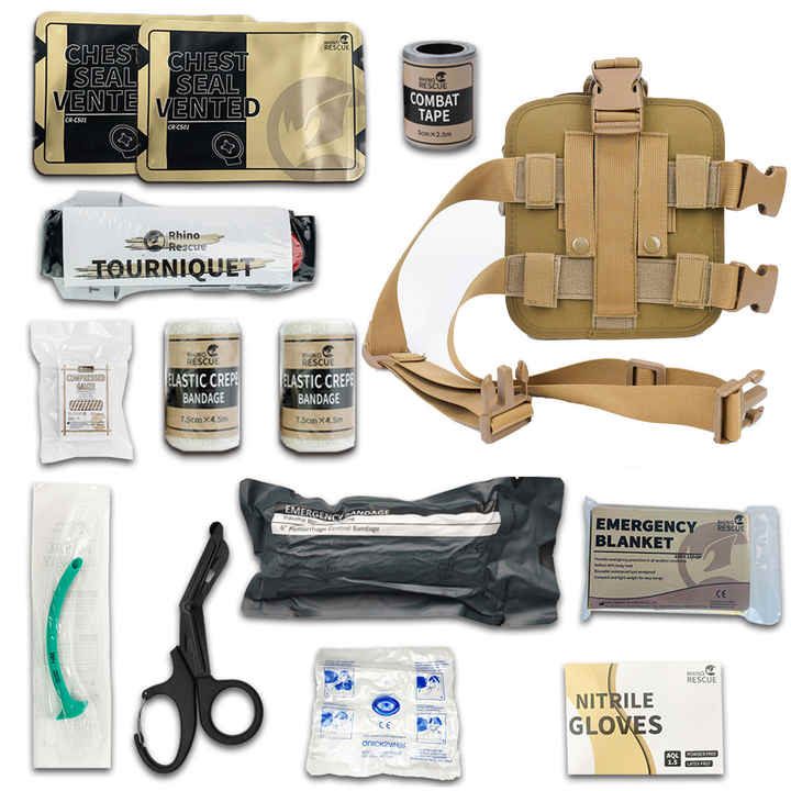 Rhino Rescue Tactical Trauma Kit - Emergency First Aid