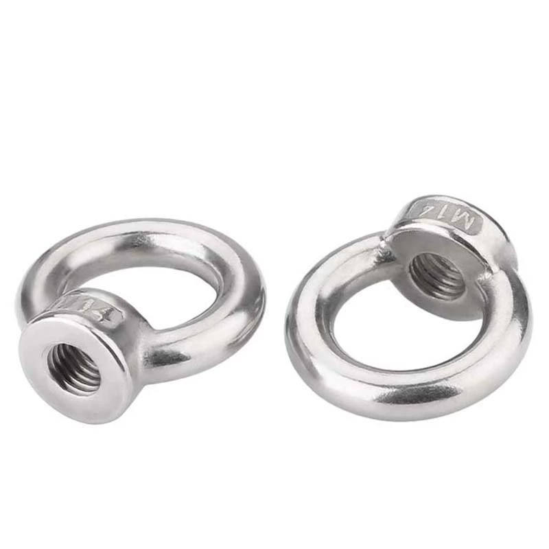M6 M8-M36 Lifting Eye Nuts DIN582 Stainless Steel 316 Rings Nuts Plain ...