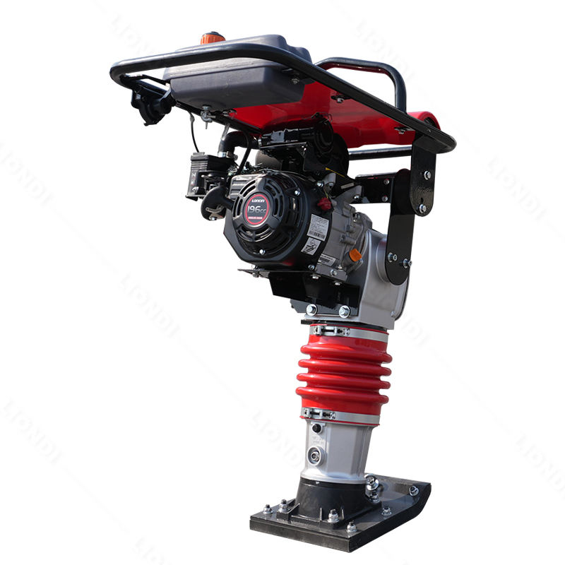 High Efficiency 80 KG Mini Tamping Rammer Vibratory Tamping Rammer for ...