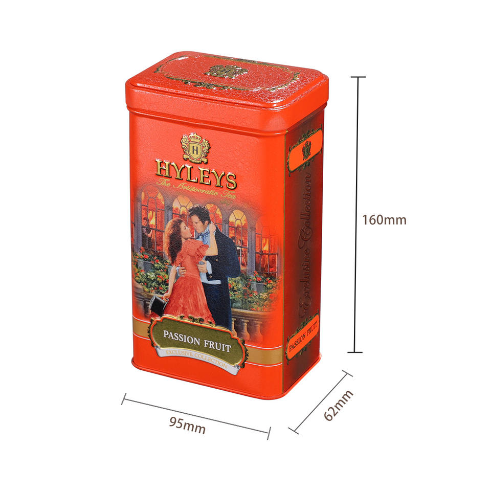 Wholesale Custom Logo Printed Tinplate Metal Cans with Matte Finish for ...