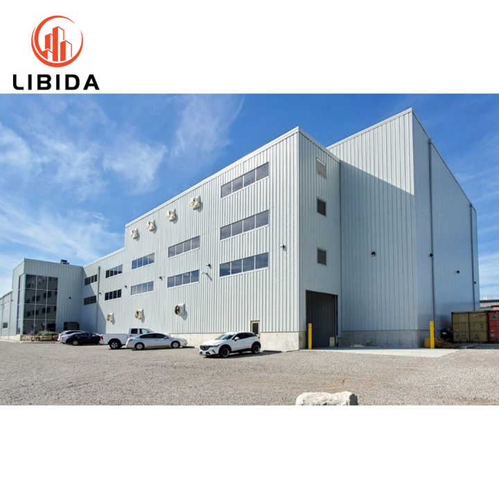 Noise Dampened Worker Safe Construction Factory Prefab Factory Building ...