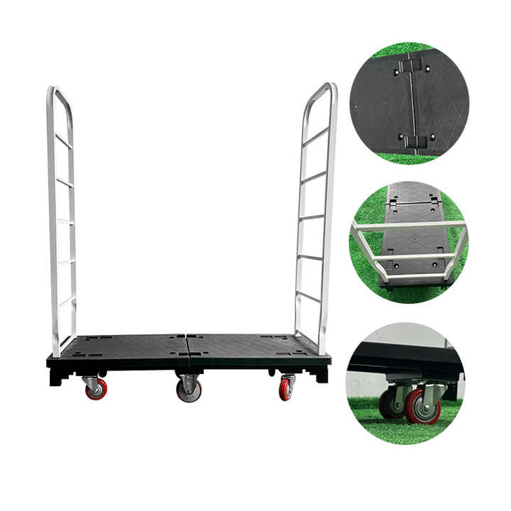 U-Boat Customizable Steel Platform Truck Dolly with Removable Handles ...
