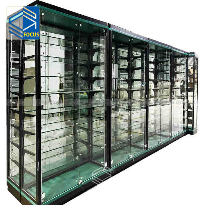 Customized Metal Cigarette Display Shelves for Smoke Shops
