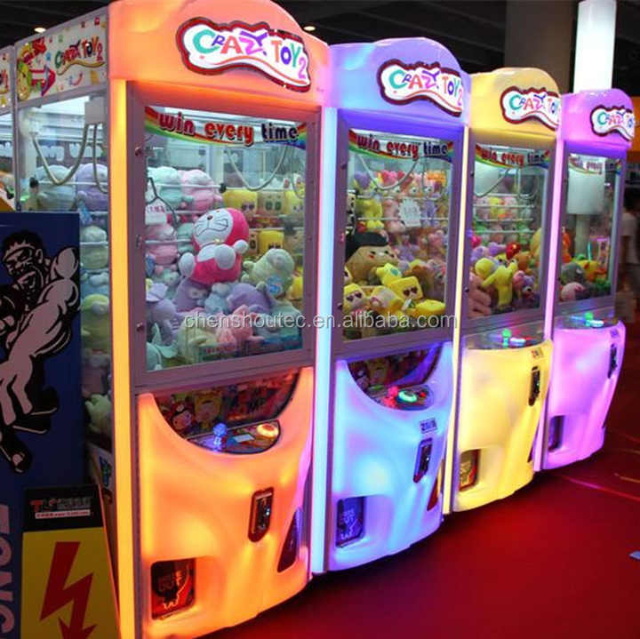 Commercial Coin Operated Claw Electronic Crane Machine Catch Doll Game ...