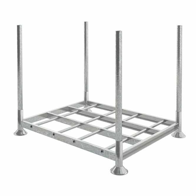 Easy Stacking Post Pallet Rack Hot-dip Galvanized Industrial Warehouse ...