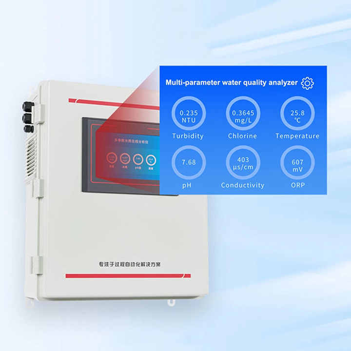 Simultaneous pH Chlorine Turbidity Conductivity Measurement Analyze ...