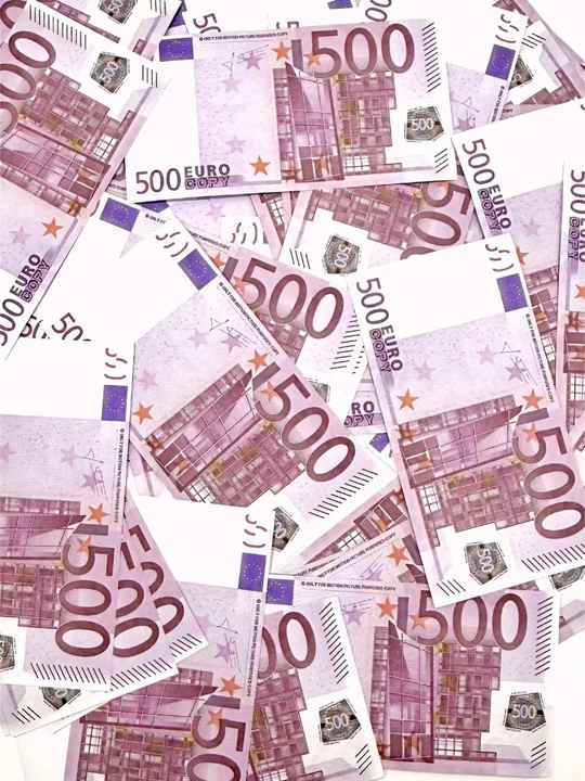 500 Euro Prop Money Realistic Prop Banknotes for Filming Roleplay ...