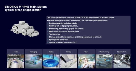 SIMOTICS Motion Control Servo Drive Servo Motor M-1PH8 Main Motors ...