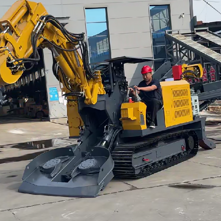 Large-Scale Roadheader Mining Equipment, 200kW High Power, Designed for ...