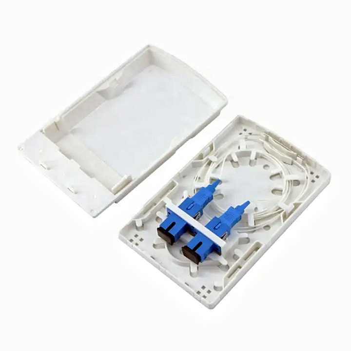 Best Price FTTX FTTR Indoor Fiber Optic Distribution Box 2Core Fiber ...