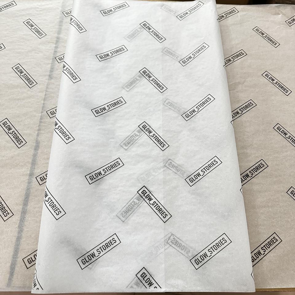 Customized Recyclable White Tissue Wrapping Paper for Clothing ...