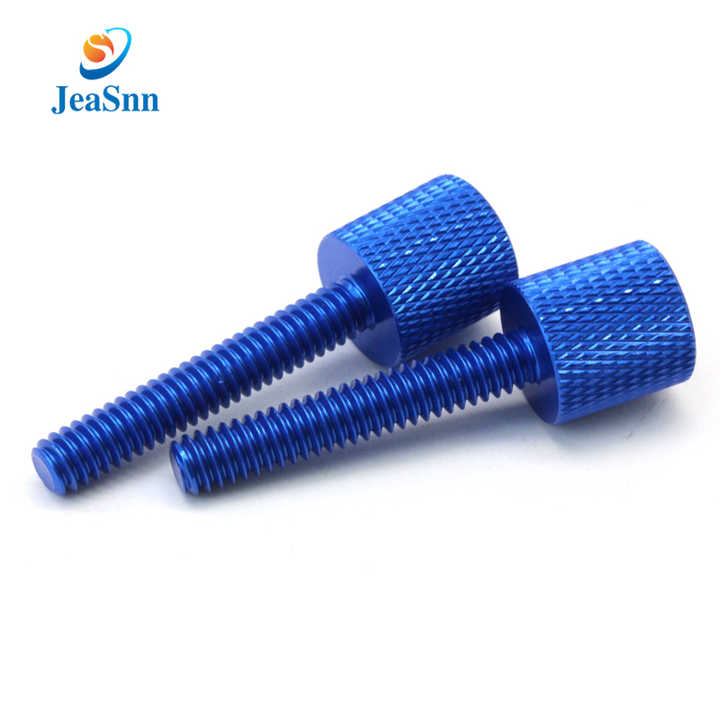 Custom Aluminum Long Captive Thumb Screw Knob - Jeasnn