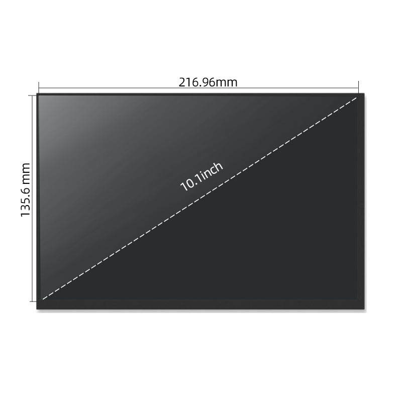 10.1 Inch TFT LCD Display 1280x800 IPS LVDS USB Touchscreen LCD Module With Driver Board ...