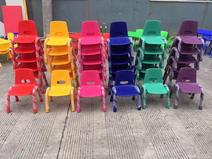 Durable Preschool Chairs - Stackable & Environmental