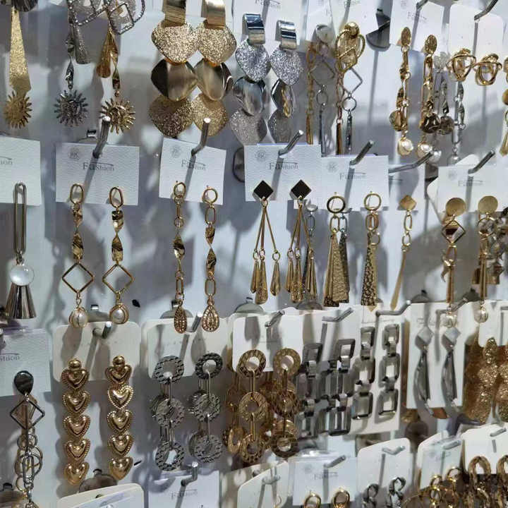 Discount Gold Big Earring - Trendy Statement African Earring