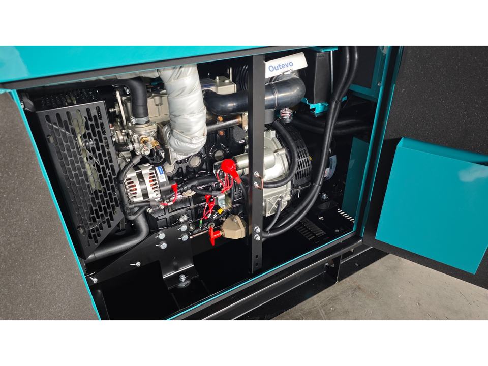 Whisper-Quiet 15kW Trailer-Mounted Generator Portable Fast Deployment ...