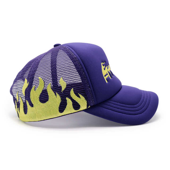 Design Your Own Embroidery Logo for Foam Mesh Trucker Caps