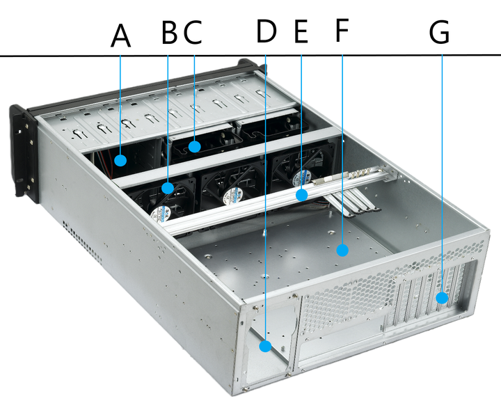 4U 19 Inch Rack Server Case Bays Computer Chassis| Alibaba.com