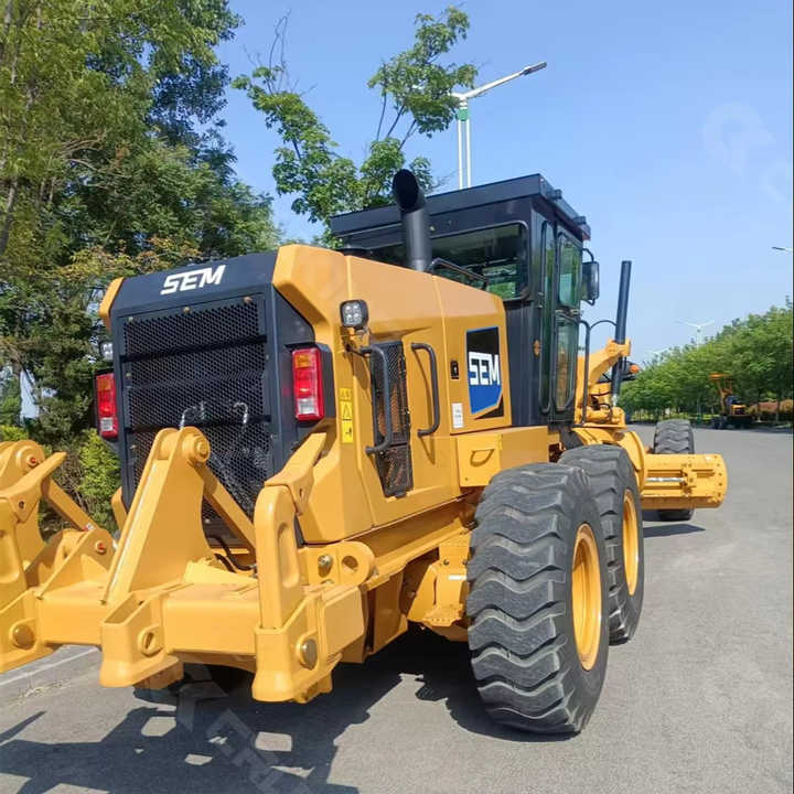 220hp Motor Grader SEM922F with ROPS Cabin and Front Blade with ...