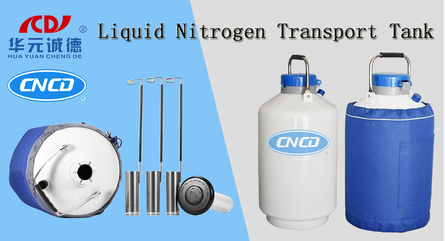 YDS-10 Small Portable Artificial Insemination Dewar Vessel Ln2 Tank Liquid Nitrogen Container ...