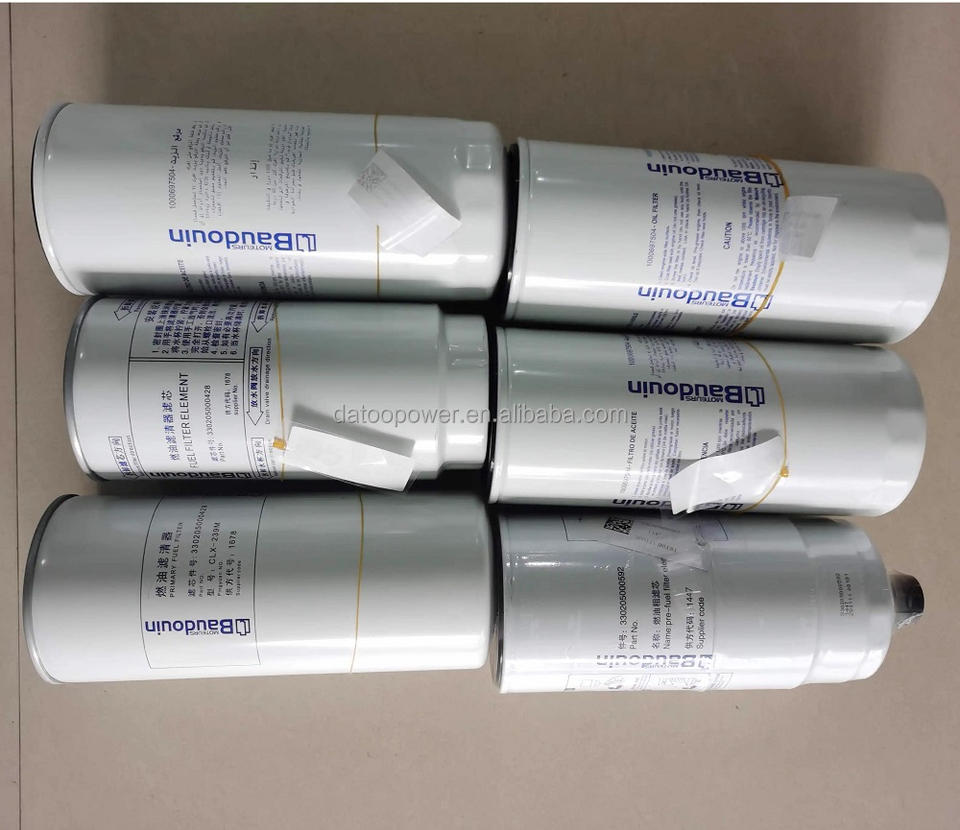 Weichai Baudouin 12M26 12M33 Diesel Engine Fuel Filter