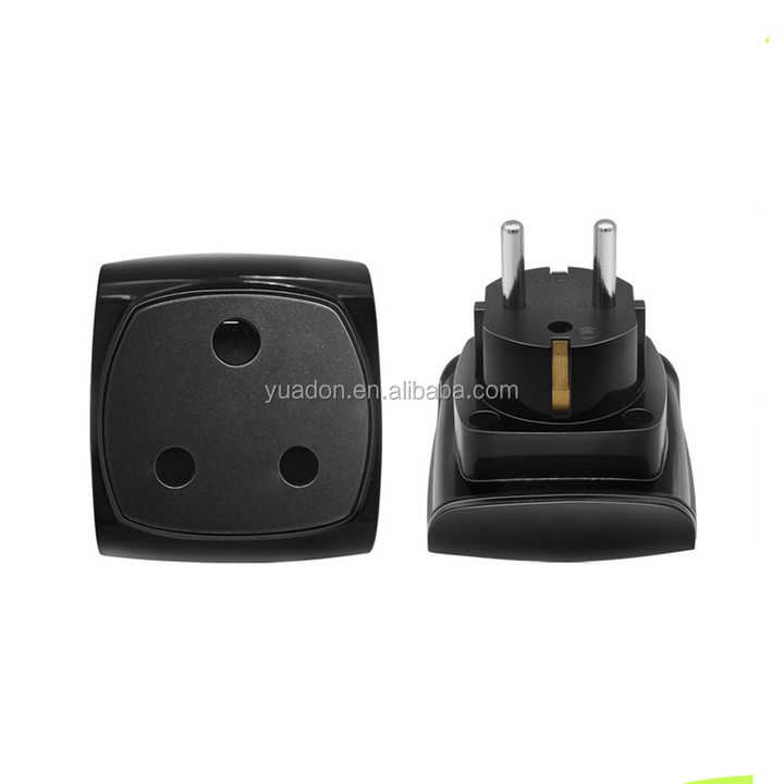 YUADON 16A 250V Power Strip South Africa India to Germany/EU Socket YD ...