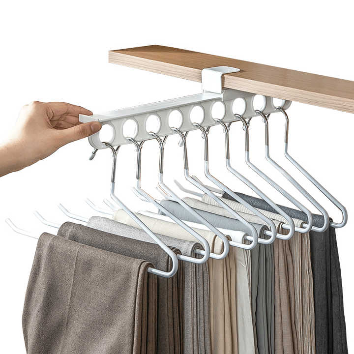 Luxury Storage Holders Warehouse Display Wardrobe Hardware Double Row ...