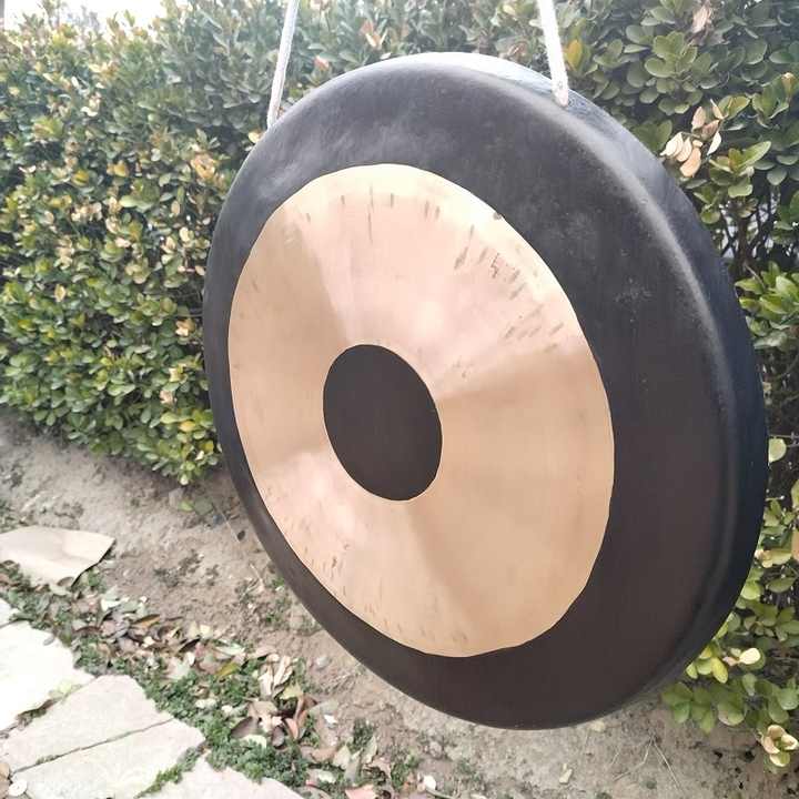 Custom Handmade Brass Gong Instrument - 36cm Diameter & OEM