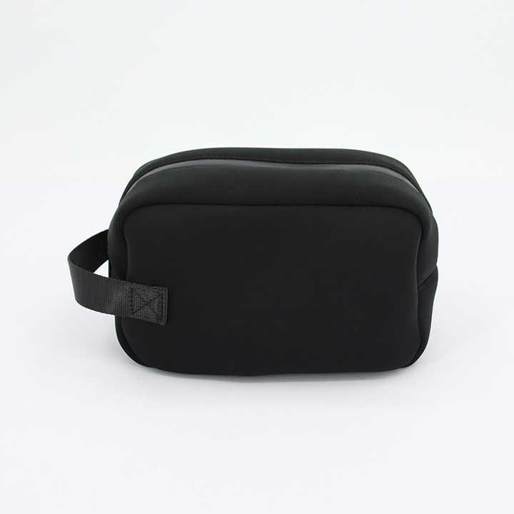 Wholesale Custom Logo Portable Eco Black Neoprene Pouch Makeup Cosmetic ...