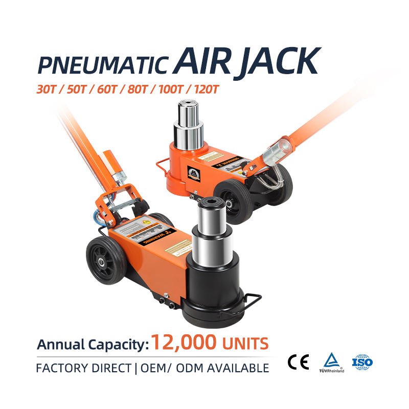 Workshop Tools air Jack Pneumatic 40/80 Ton Truck Lifting Jacks with ...