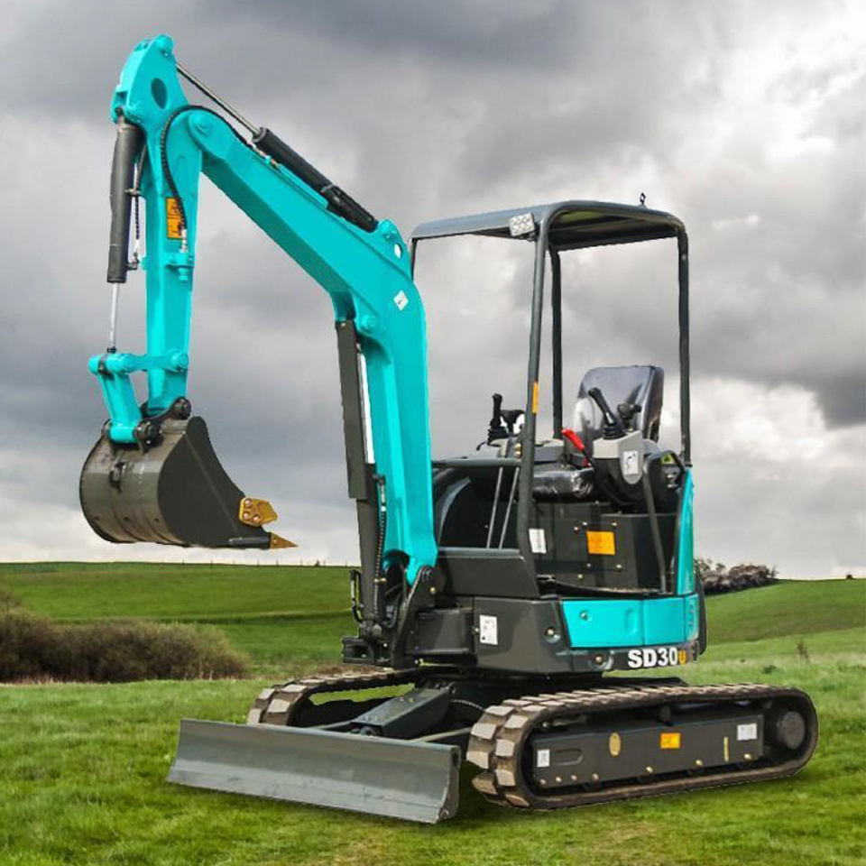 Excavator Farm Koop Engine Mini 6 Ton Tractor Crawler Digger 1ton 2ton ...